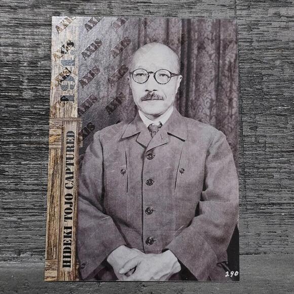 Other | 221 Historic Autographs 1945 The End Of Wwii 96 Hideki Tojo ...